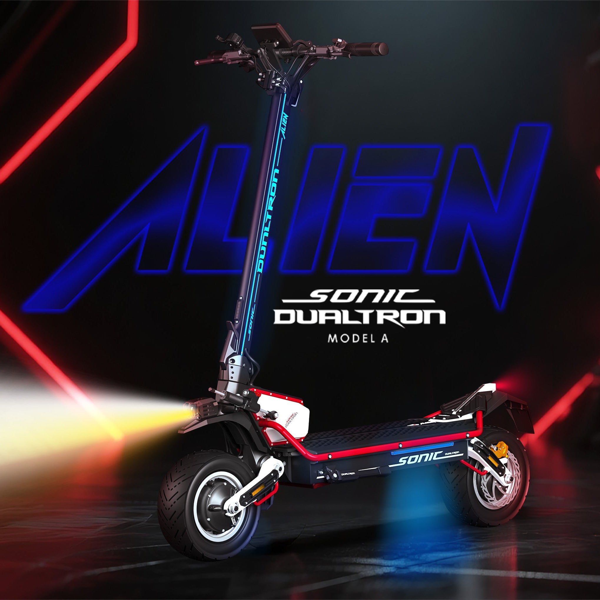 Dualtron Sonic Model A - Alien Electric Scooter - Dualtron USA